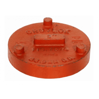 2 1/2" GROOVED CAP DOMESTIC GALVANIZED | Fire Protection Parts