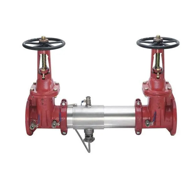 4" SS REDUCED PRESSURE ZONE BACKFLOW OS&Y, FLOOD SENSOR - Fire ...