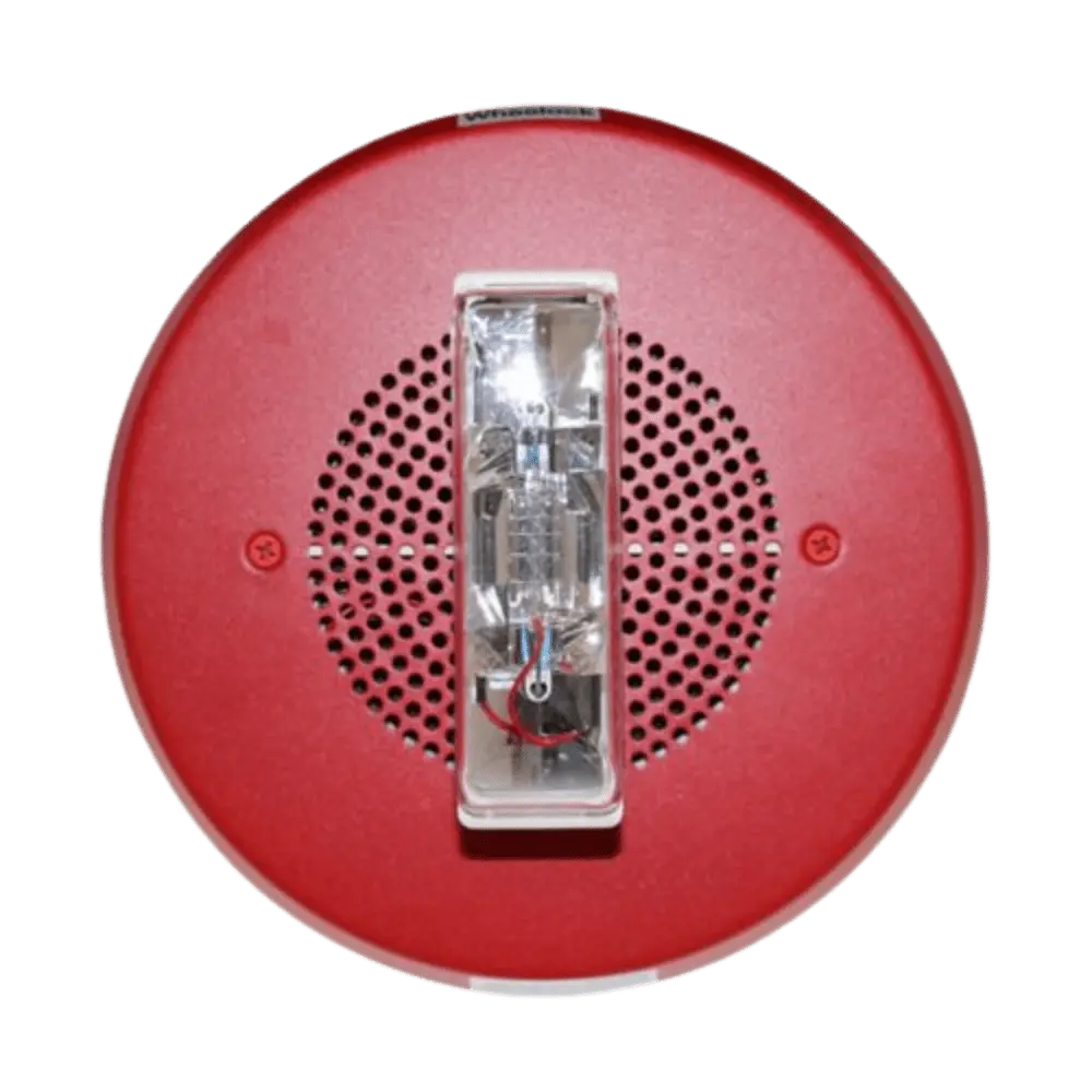 Cooper Wheelock E90-24MCC-FR Speaker Strobe - Red - Fire Protection Parts