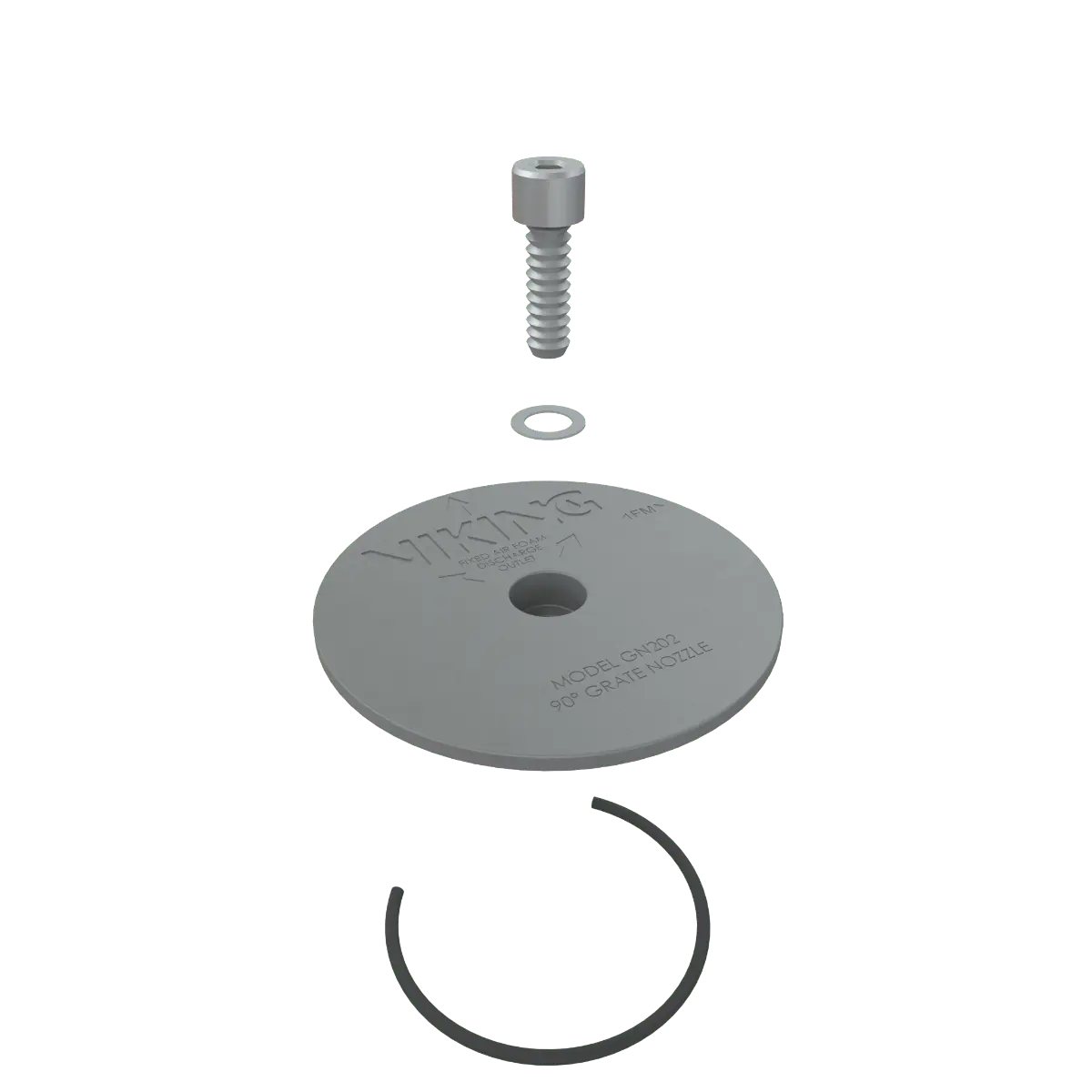 TRENCH NZLE ASSY,90° - Fire Protection Parts